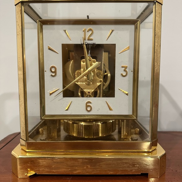 Other | Lecoultre Atmos Square Face Clock Rare | Poshmark